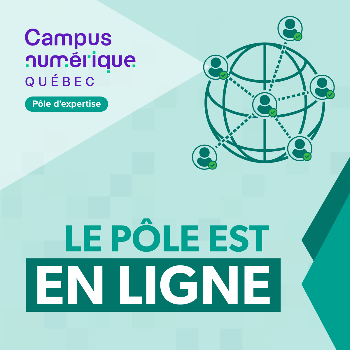 Le Pôle est en ligne | Pôle d'expertise interordres en formation à distance